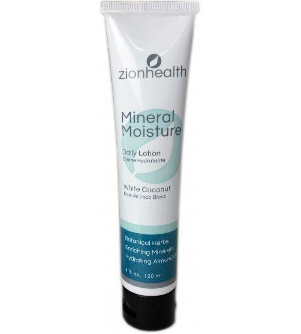 Zion Health Adama Moisture Intense Lotion White Coconut 4 oz Tube ...