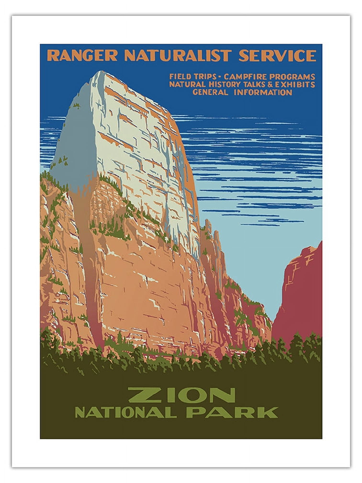 Zion National Park-Great White Throne Mountain-Ranger Naturalist ...