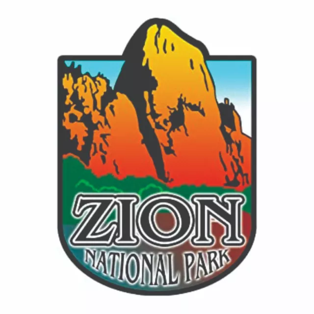 Zion National Park Sticker Utah National Park Decal Phone Decal Water ...
