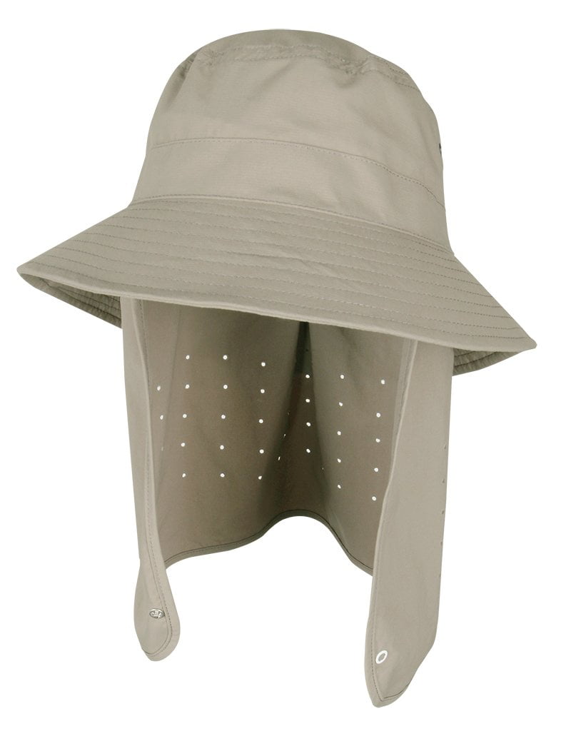 Zion - Performance Bucket Hat W/ Detachable Sun Cape - Walmart.com