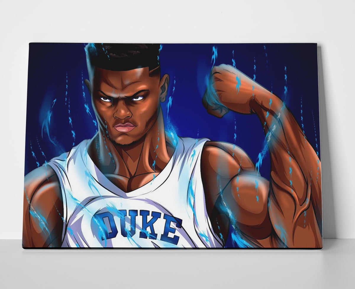Zion Williamson Duke Poster or Wrapped Canvas - Walmart.com