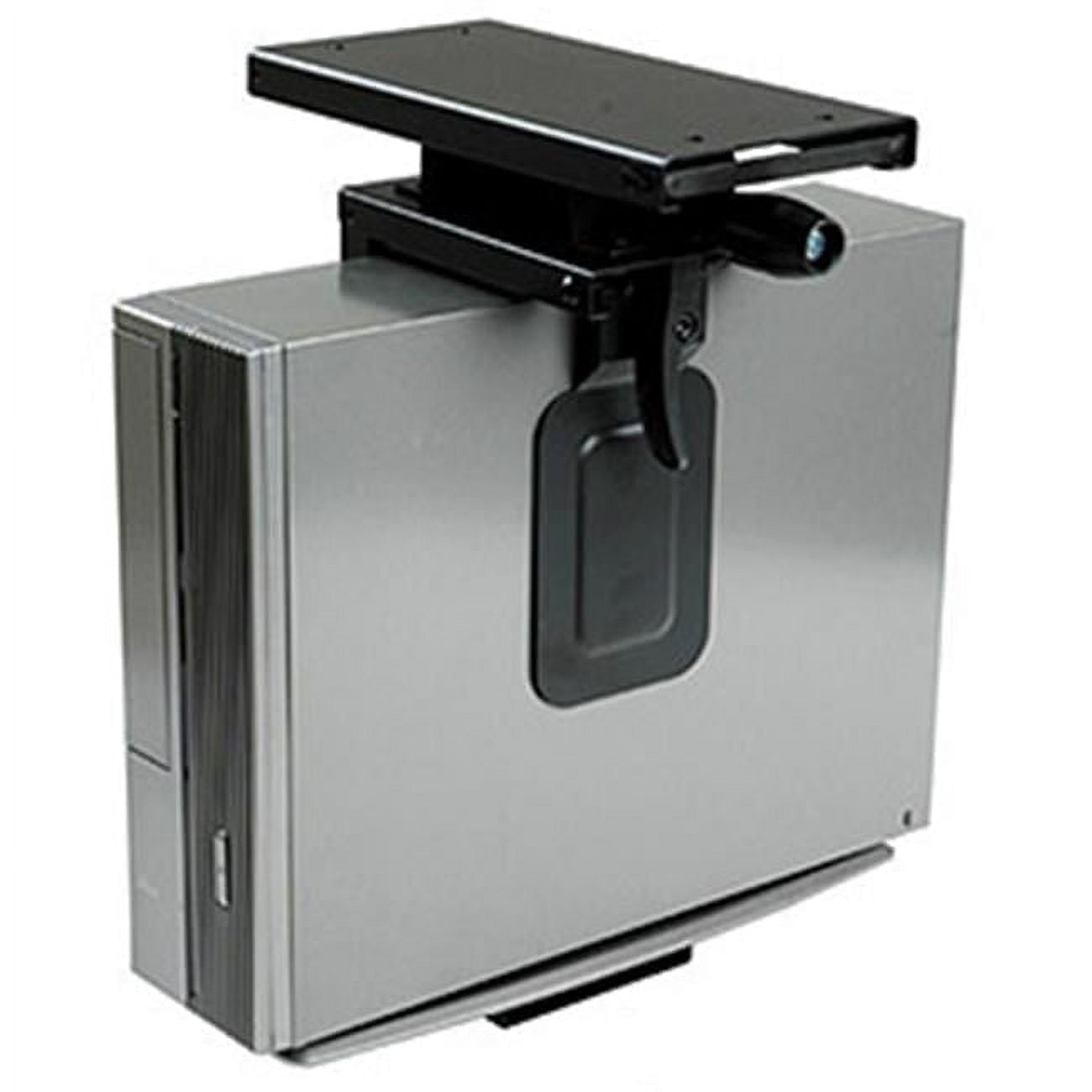 Ziotek 108 0153 Mini CPU Holder- Under Desk Mount- Slide-rotating ...