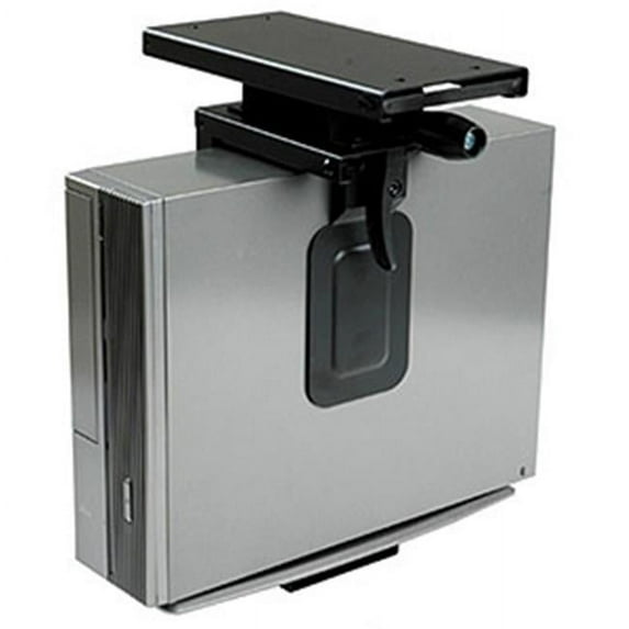 Ziotek 108 0153 Mini CPU Holder- Under Desk Mount- Slide-rotating ...
