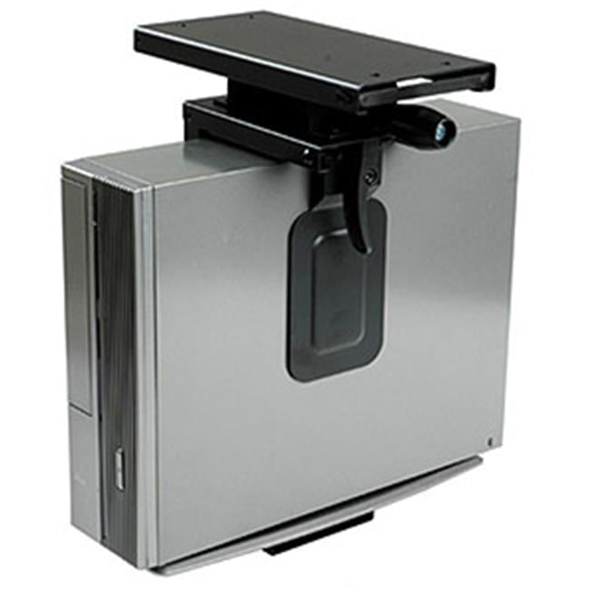 Ziotek 108 0153 Mini CPU Holder- Under Desk Mount- Slide-rotating ...