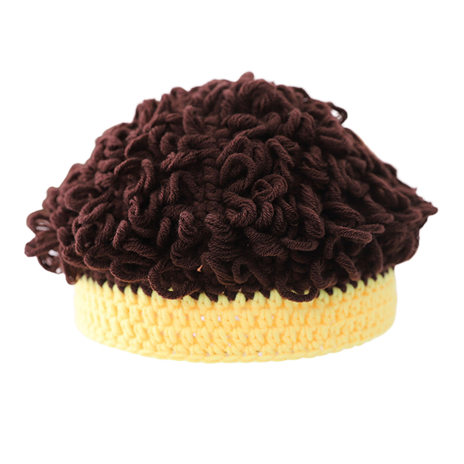 Zioy Baby Wig Cap Cute Comfortable Dress Up Knitting Infant Toddler ...