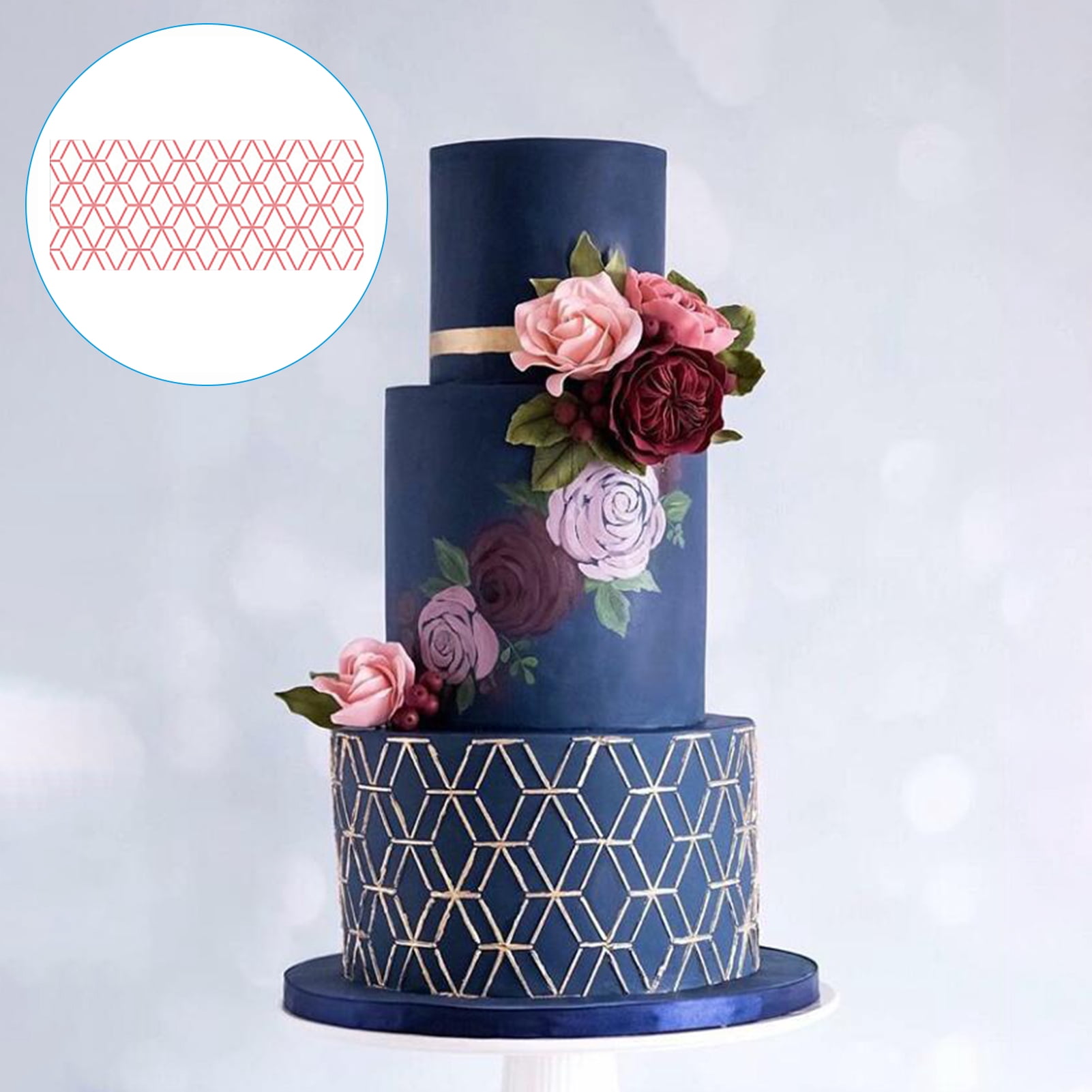 Zioy Chocolate Decorative Template Nice-looking Healthy Exquisite Art ...