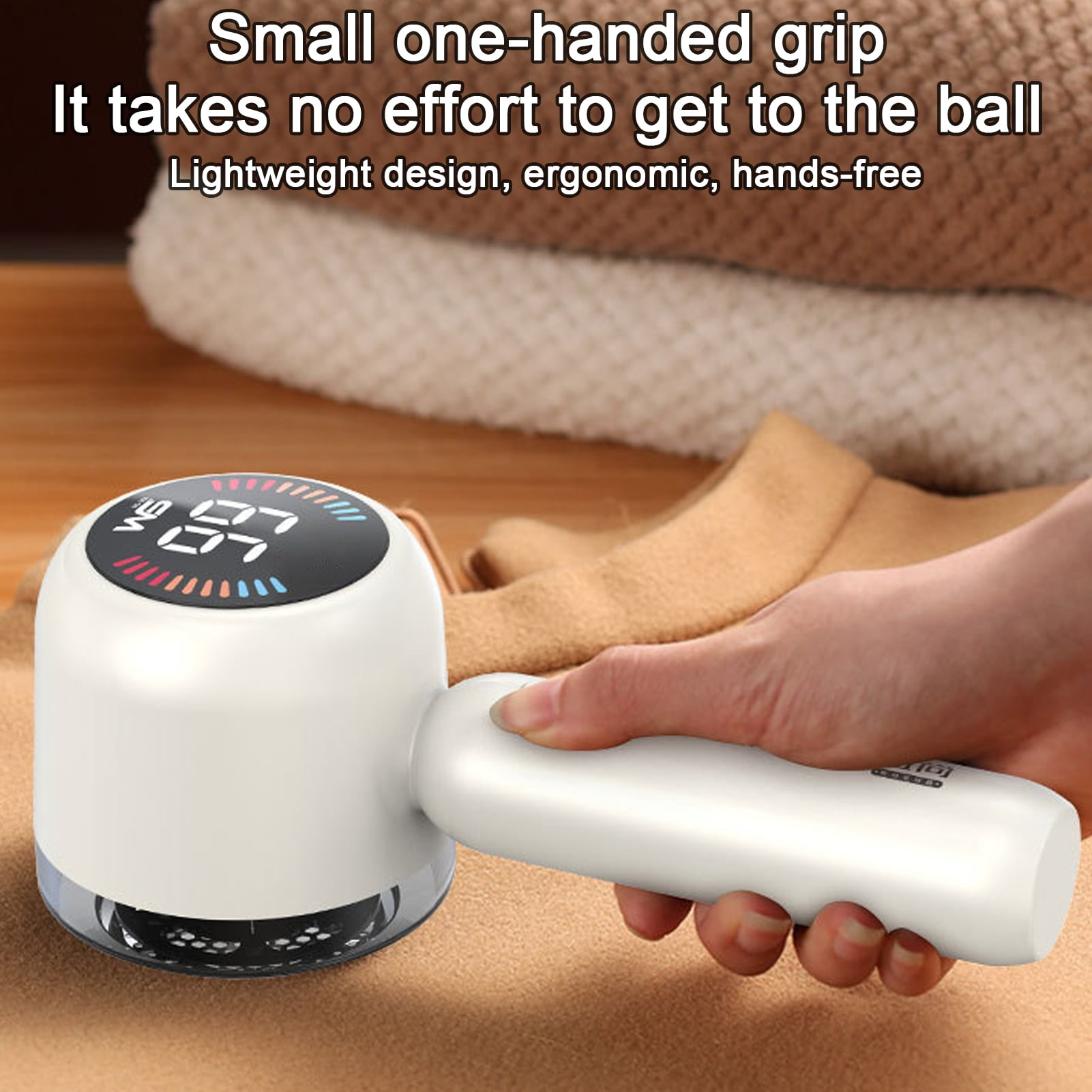 Zioy Electric Fabric Shaver Clothes Lint Remover with LED Power Display ...