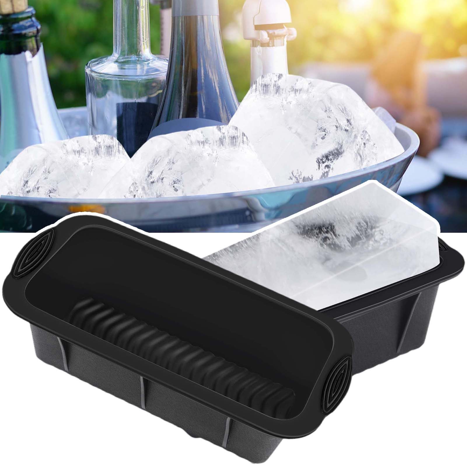 Zioy Silicone Ice Molds for Ice Baths, Coolers, Reusable Giantt Ice ...