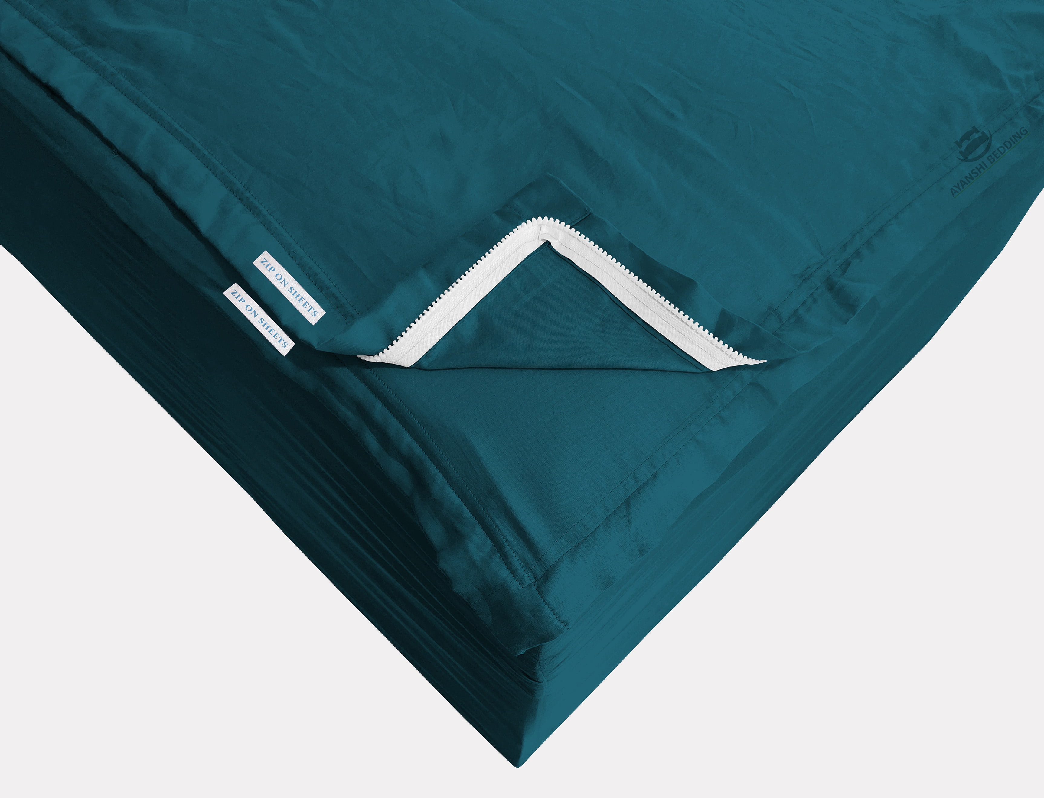 Zip On Fitted Sheet Queen Size(60X80) - Includes 2 Zip On Sheets +1 ...