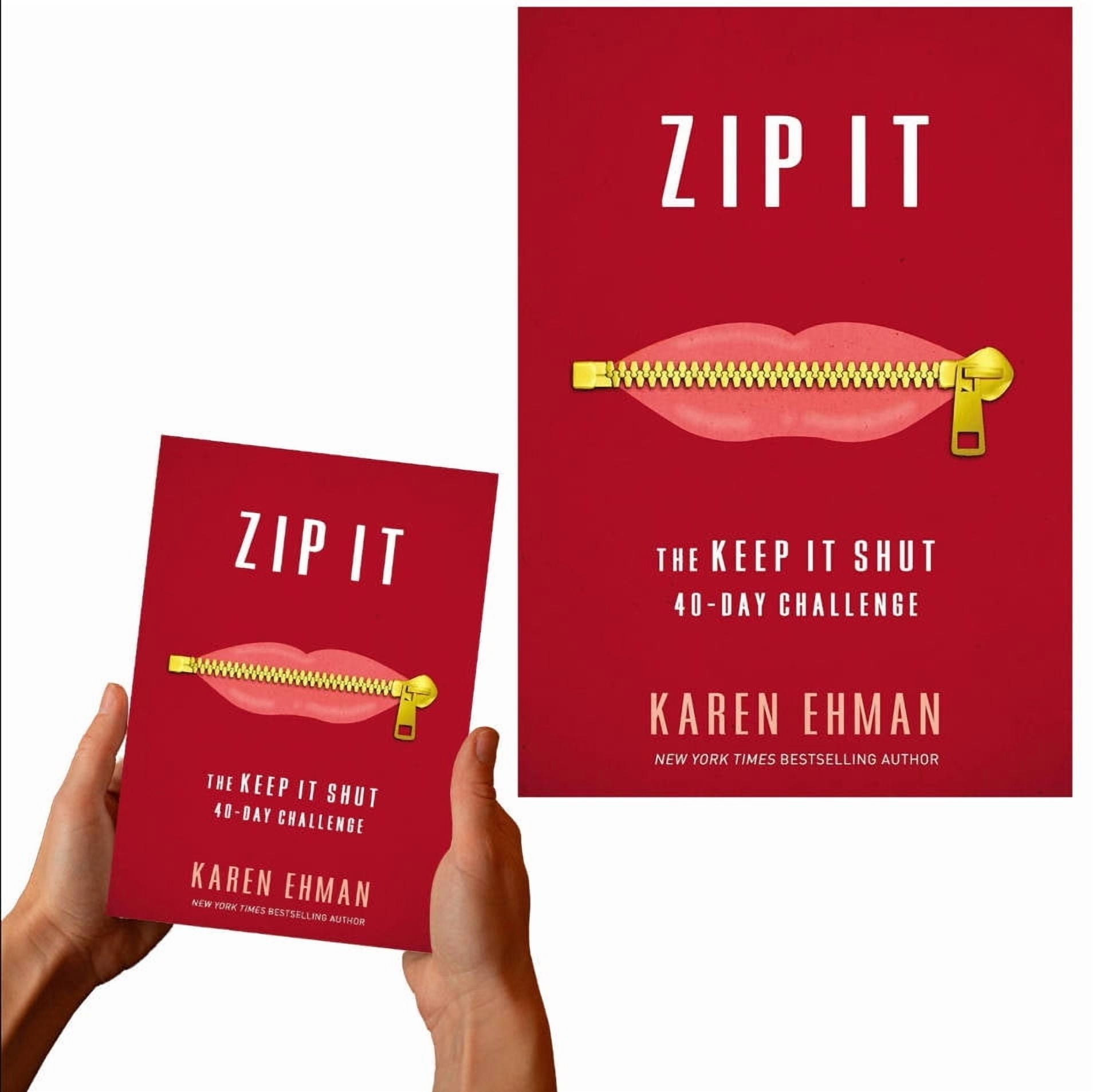 Zip It: Keep It Shut Christian Book, 40 Day Challenge Devotional for ...