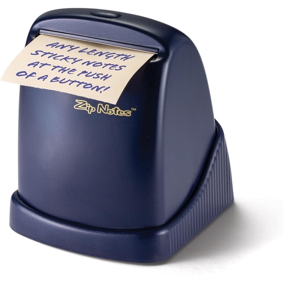 Zip Notes, Executive Sticky Notes on a Roll, 0023, Dark Blue - Walmart.com