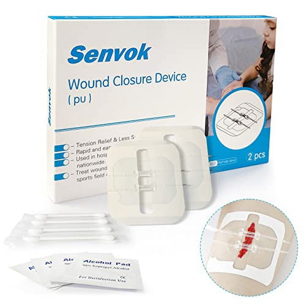 Zip Stitch Sutures Butterfly Bandaids - 2 Pcs Zipstitch Laceration Kit ...