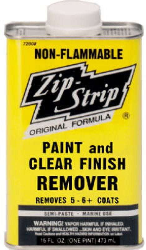 Zip-Strip 272008 Premium Paint & Finish Remover, 1 Pint, Each - Walmart.com