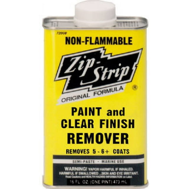 Zip-Strip 272008 Premium Paint & Finish Remover, 1 Pint, Each - Walmart.com