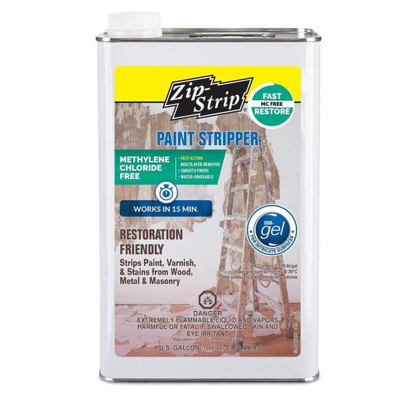 Zip-Strip Paint and Varnish Stripper 1 gal - Walmart.com