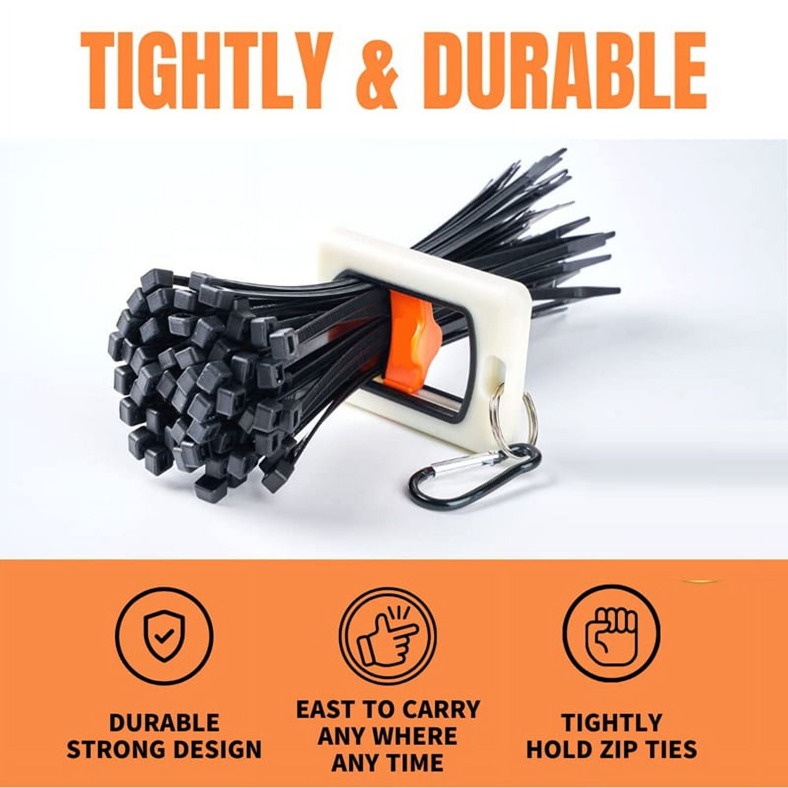 Zip Tie Holder for Cable Ties Arrangement, Organizer to Improve Work ...