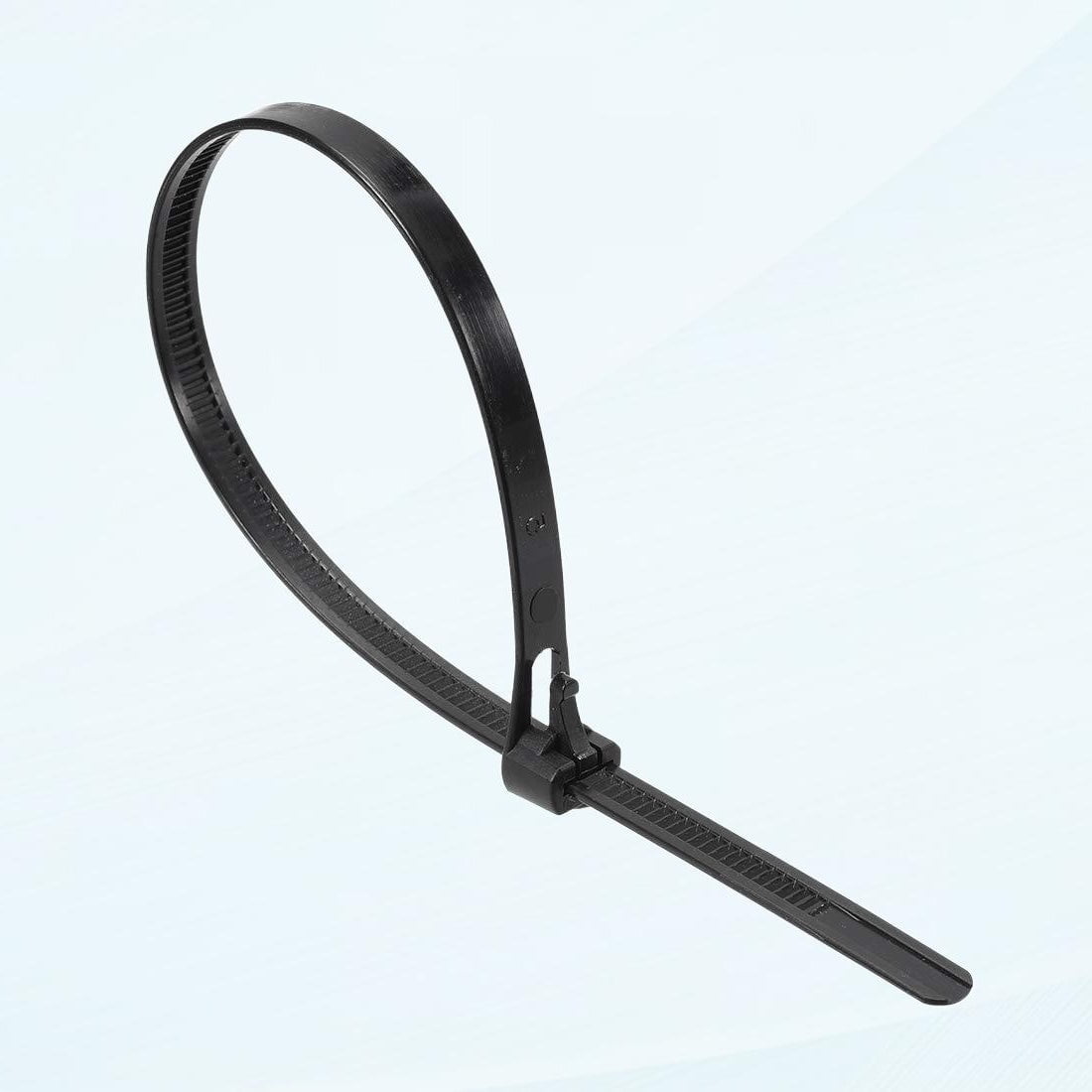 Zip Tie Reusable Cable 12 Inch Nylon Wire Slipknot Strap Black 20 pcs ...