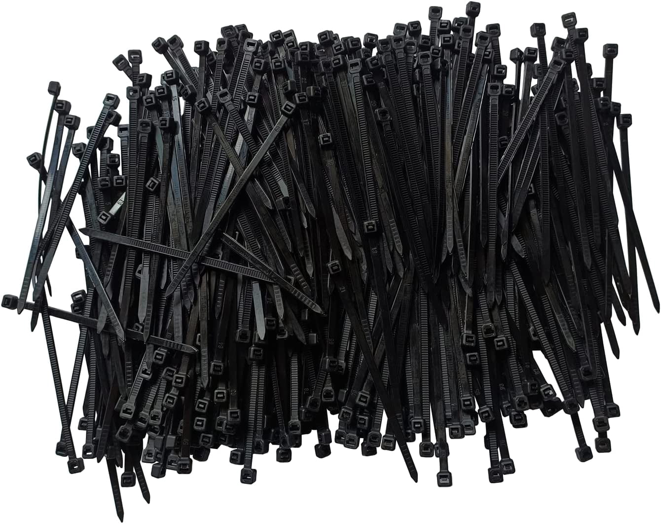 Zip Ties 4 inch 1000 pcs Cable Zip Ties with 18 Pounds Tensile Strength ...
