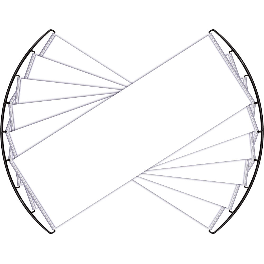 ZipSign Dry Erase Banner - Rolls Itself Up, Unrolls to 9.5” x 27 ...