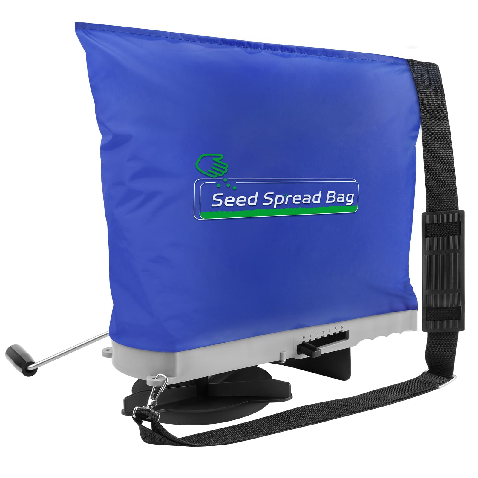 Zipcase 25lb Bag Seed Spreader with AIS1 Waterproof Bag, Rare Baffle ...