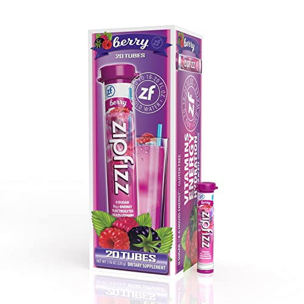 Zipfizz Energy Drink Mix, Electrolyte Hydration Powder with B12 and ...