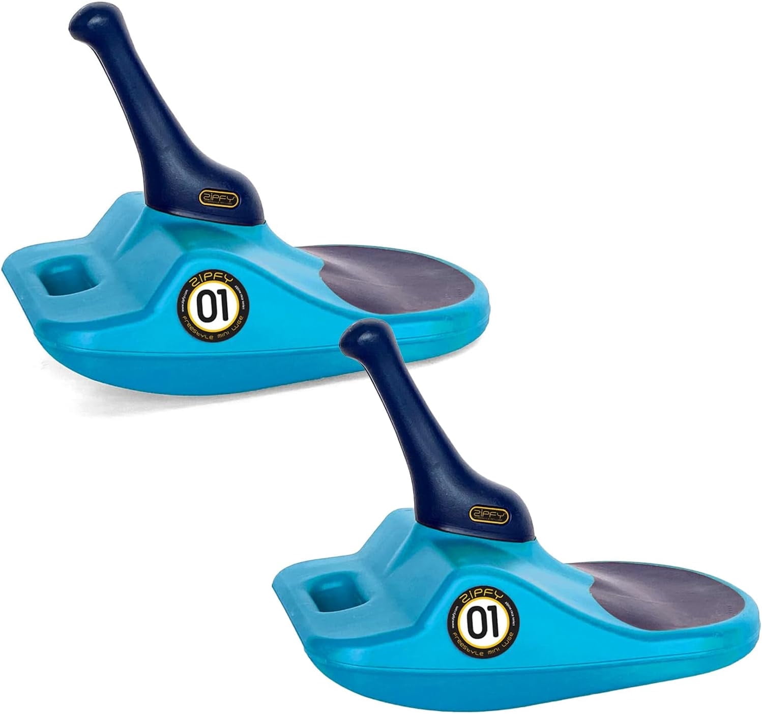 Zipfy Freestyle Mini Luge Snow Sled – Made in USA – Lightweight ...