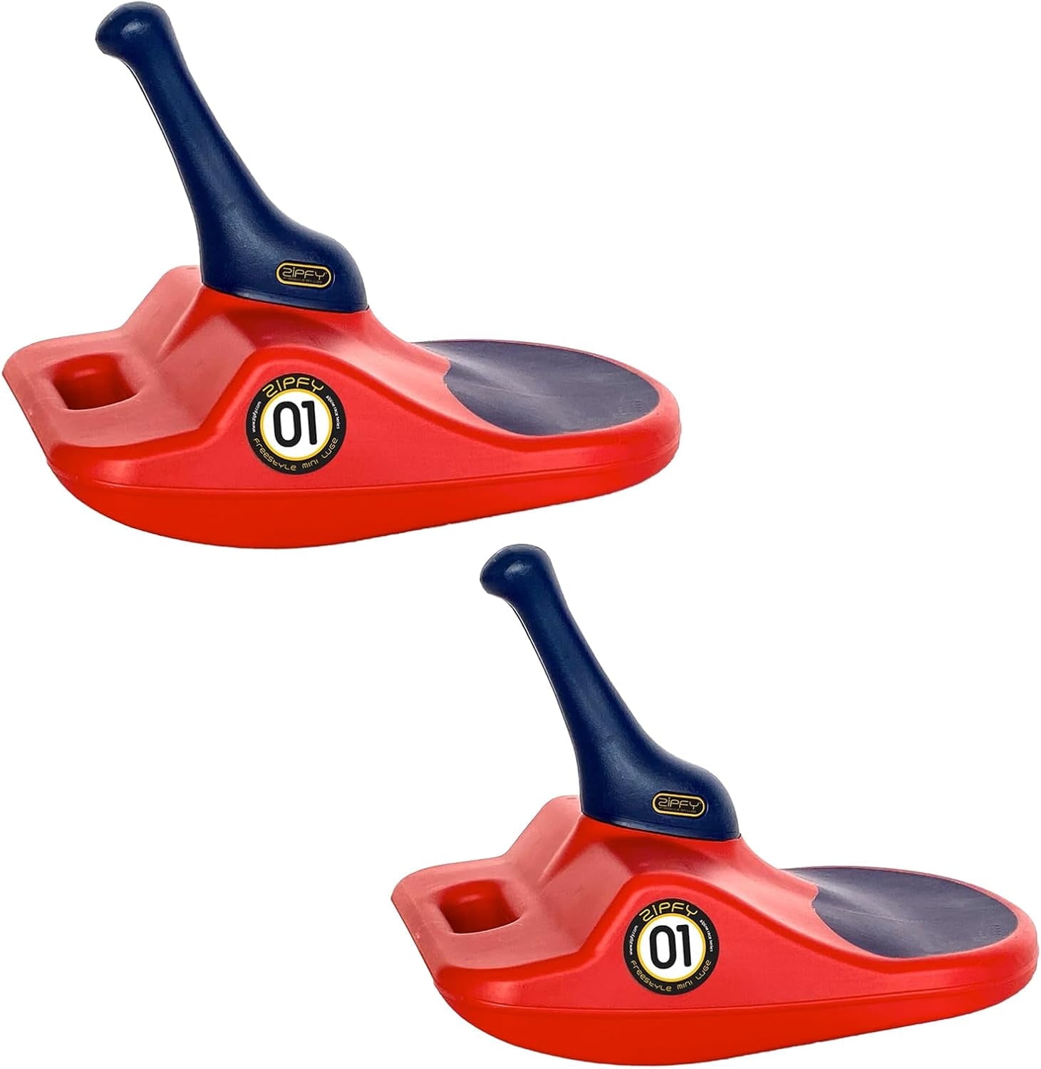 Zipfy Freestyle Mini Luge Snow Sled – Made in USA – Lightweight ...