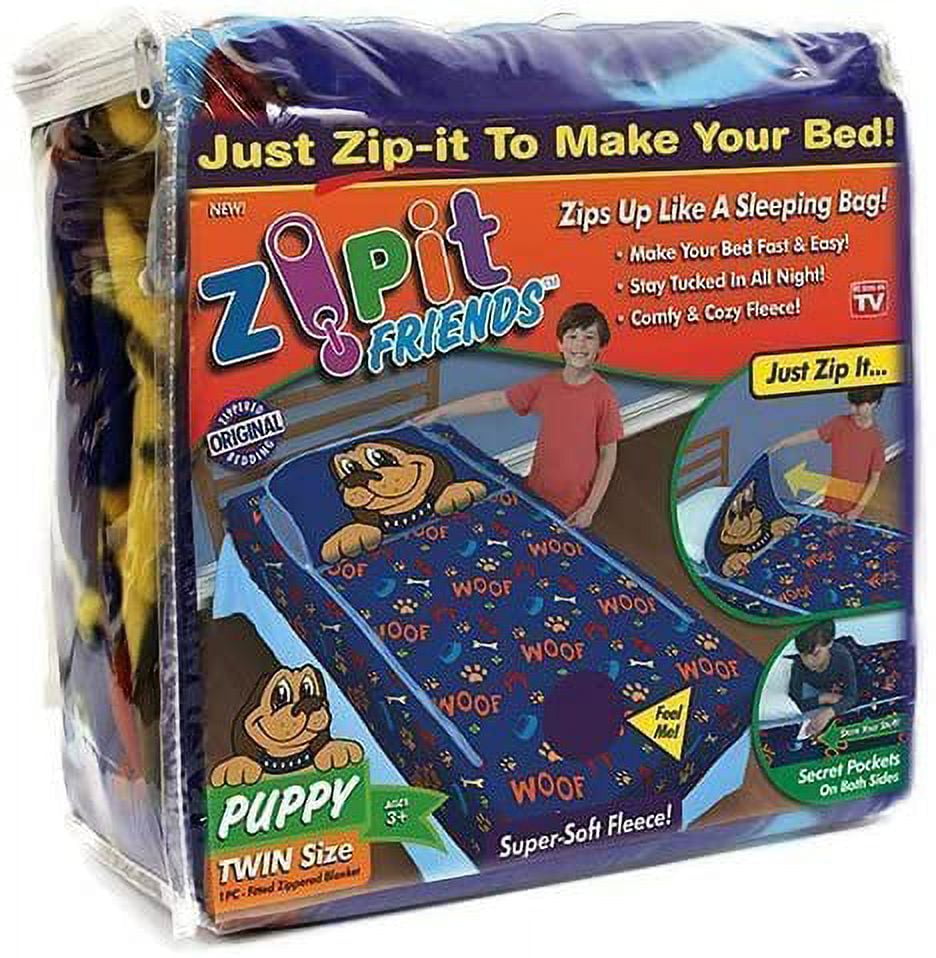 Zip It Friends Twin Size Kids Bedding Set - Walmart.com