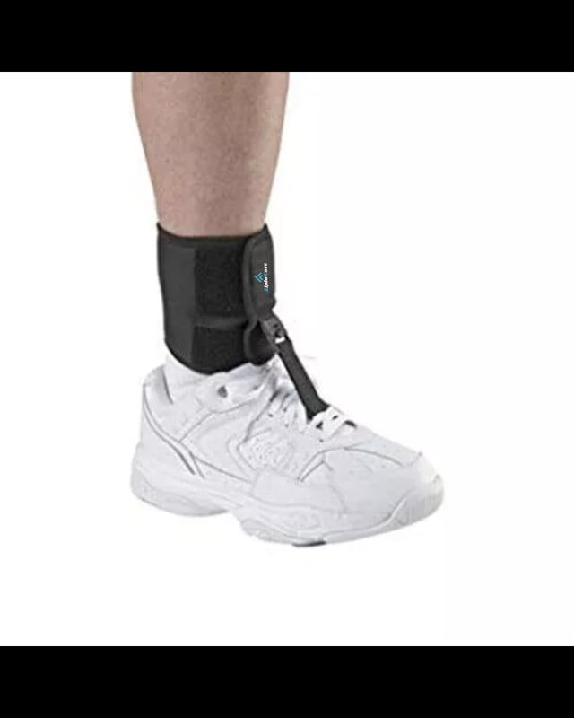 Ziplo Care Drop Foot Brace - Soft AFO Foot Drop Brace for Walking ...