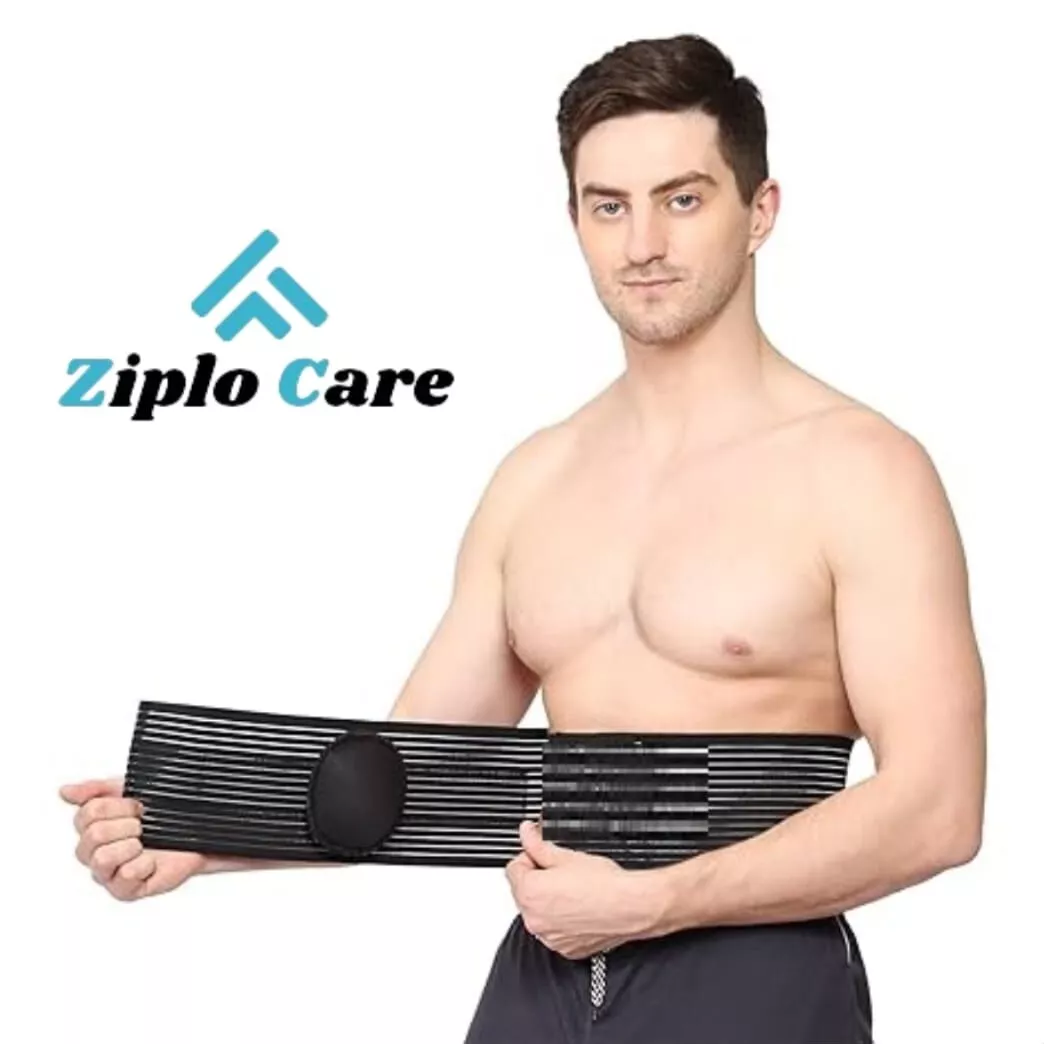 Ziplo Care Umbilical Hernia Belt Hernia Support Brace with Removable ...