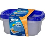 Ziploc 70941 9 Cup Large Square Container - 2 Count - Walmart.com