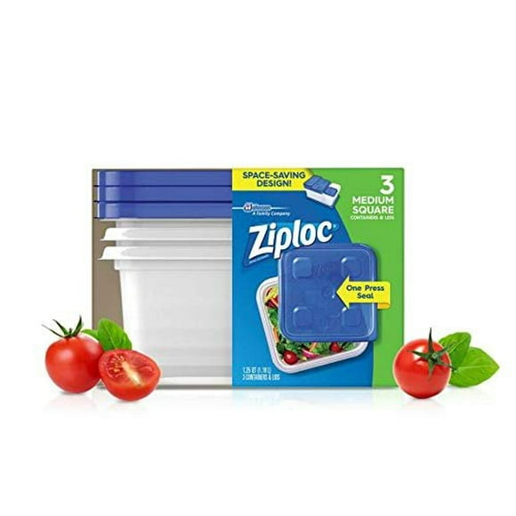 Ziploc Twist Loc Containers