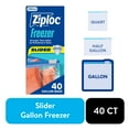 Ziploc® Reusable Gallon Storage Bags with Slide Close, Power Shield ...
