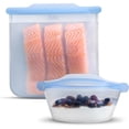 Ziploc Endurables Large Pouch and Medium Container, Reusable Silicone ...