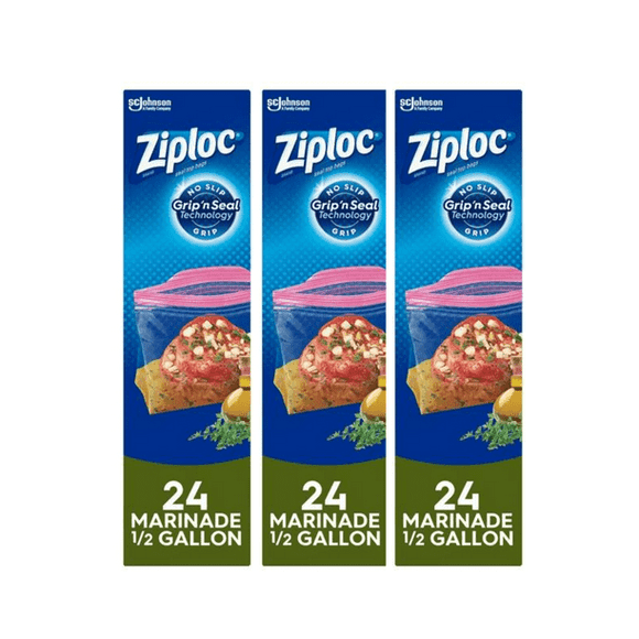 Half Gallon Ziploc Bags