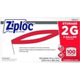 Ziploc Storage Bags, For Food Organization and Storage, Double Zipper ...