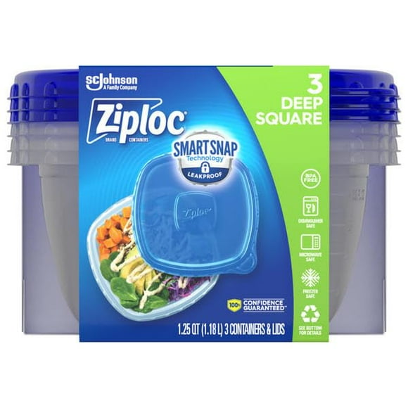 Ziploc Twist Loc Containers