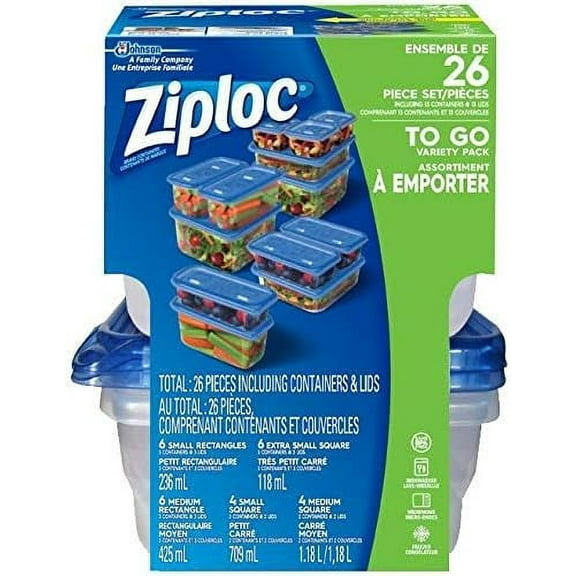 Ziploc Twist Loc Containers