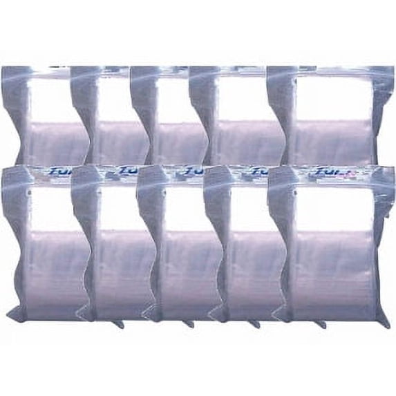 Ziplock 2x3 Small Recloseable Clear Poly Bags, 2 mil, Case - Walmart.com