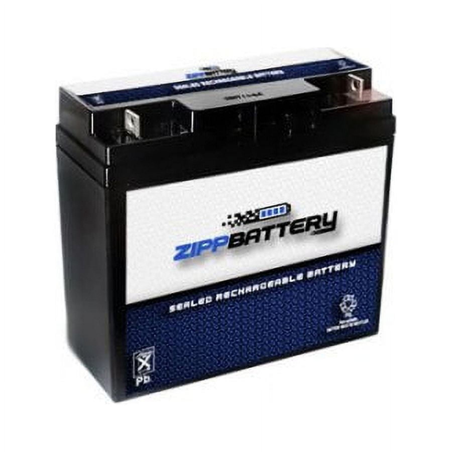 Zipp Battery 12V 21Ah Sealed Lead Acid Battery, AGM Technology, Nut and ...