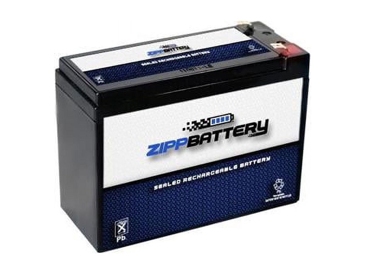 Zipp Battery 12V (12 Volt) (12 Volts) 10Ah SLA Battery for Razor Mx350 ...