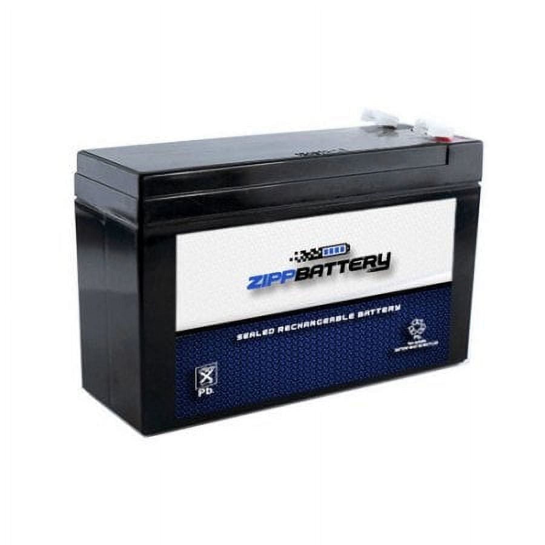 Zipp Battery 12V (12 Volts) (12 Volt) 5ah-long 60w Sealed Lead Acid ...