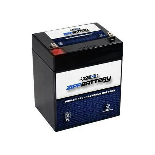 Zipp Battery 12V (12 Volts) (12 Volt) 6Ah Sealed Lead Acid (SLA ...