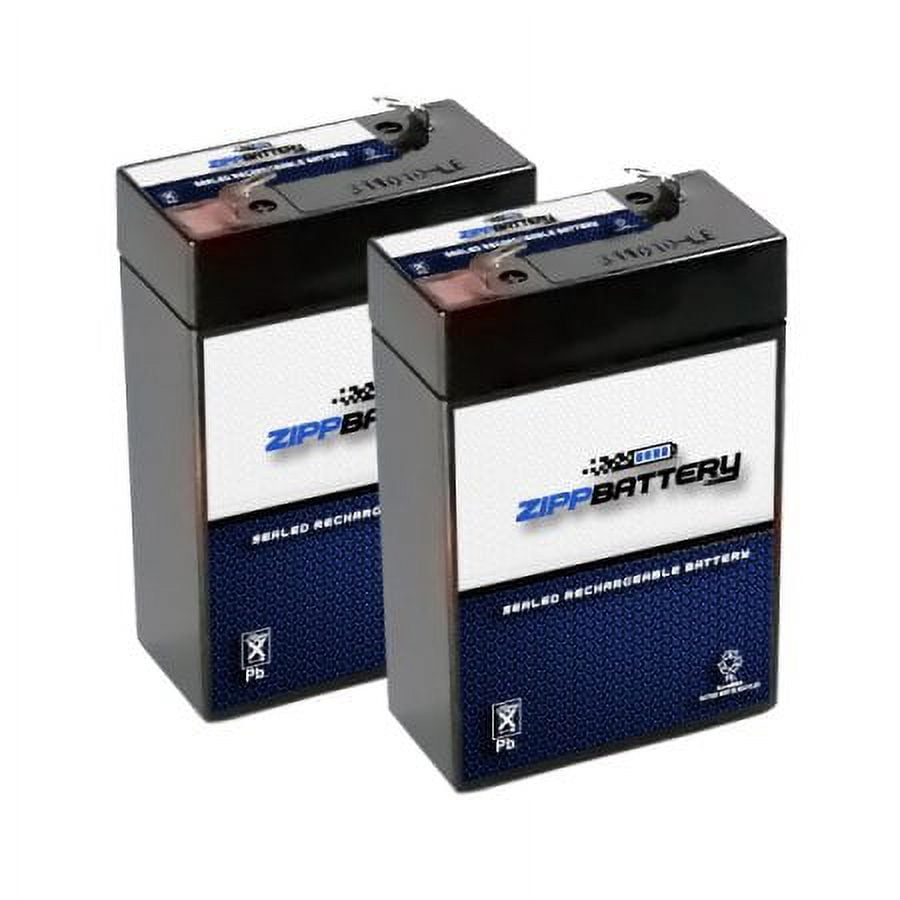 Zipp Battery 6V (6 Volt) (6 Volt) 4.5Ah Sealed Lead Acid (SLA) Battery ...