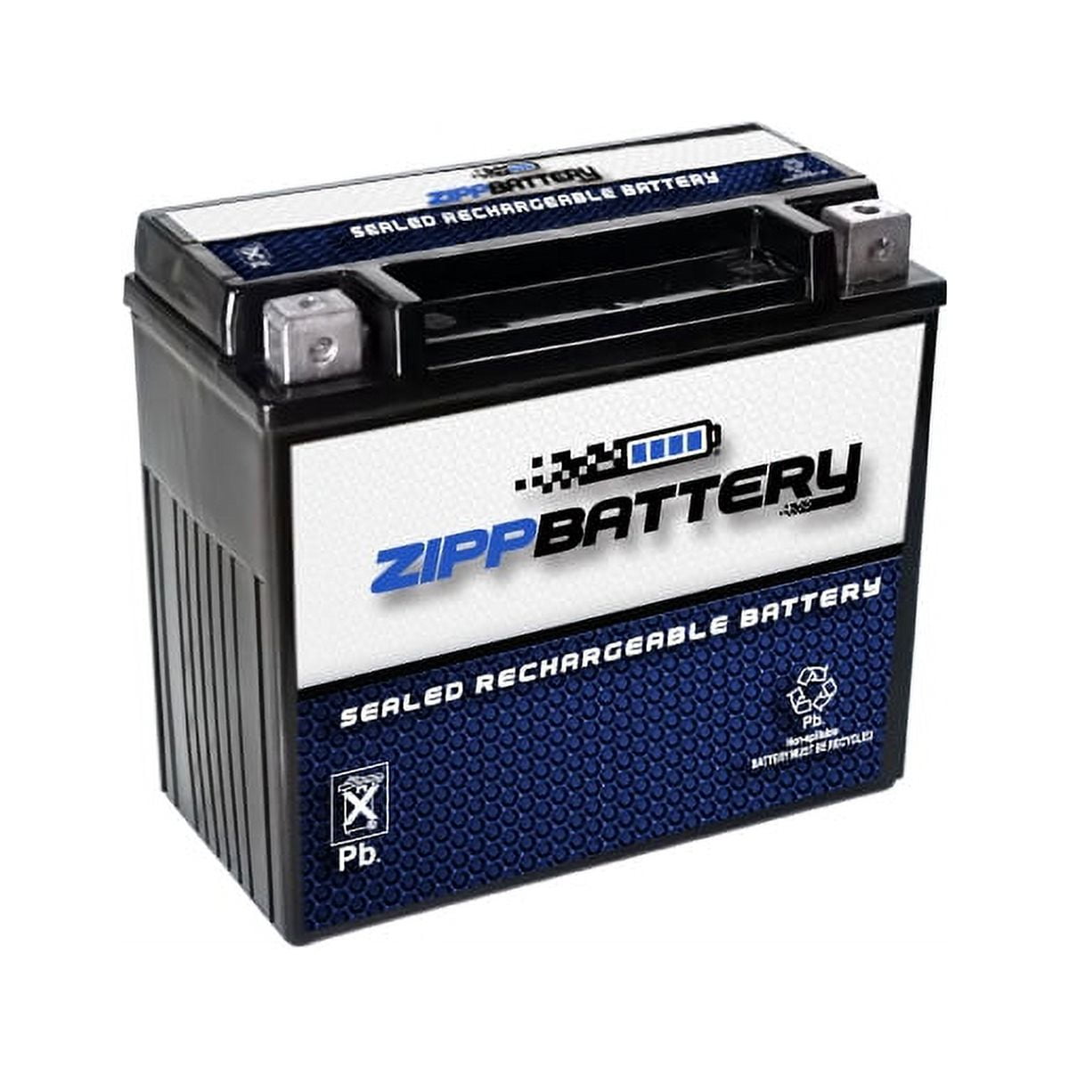 Zipp Battery Ytx20hl-bs (20hl-bs 12 Volts,18 Ah, 310 Cca) Motorcycle ...