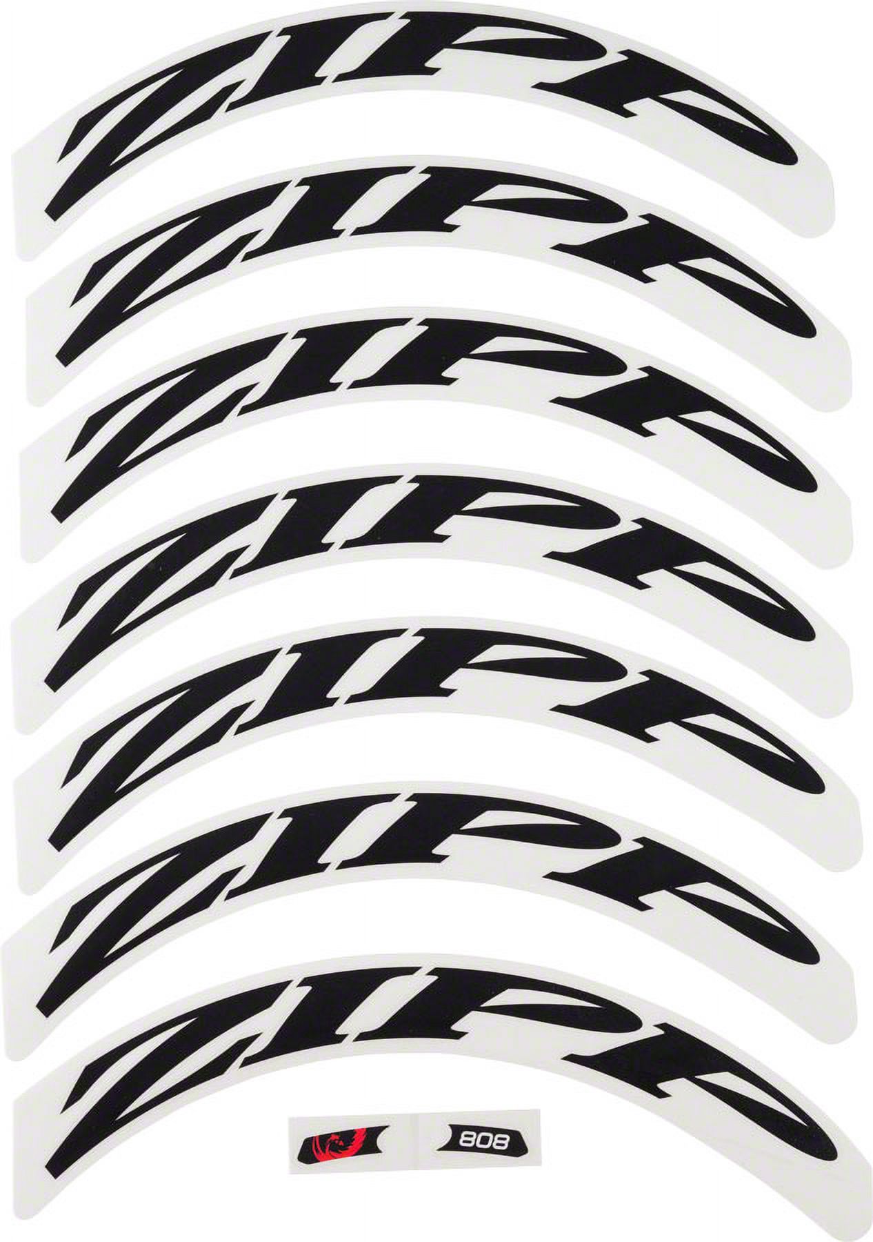 Zipp Speed Weaponry 808 Decal Sets Matte Black - Walmart.com