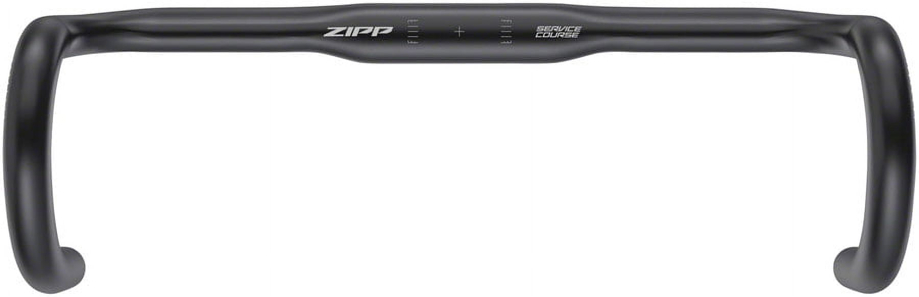 Zipp Service Course 80 Ergo Drop Handlebar 31.8mm 40cm Bead Blast Black ...