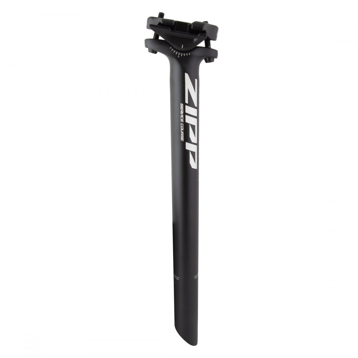 Zipp Service Course Seatpost - 27.2mm Diameter, 350mm Length, Zero Offset, Bead Blast Black, B2 ...