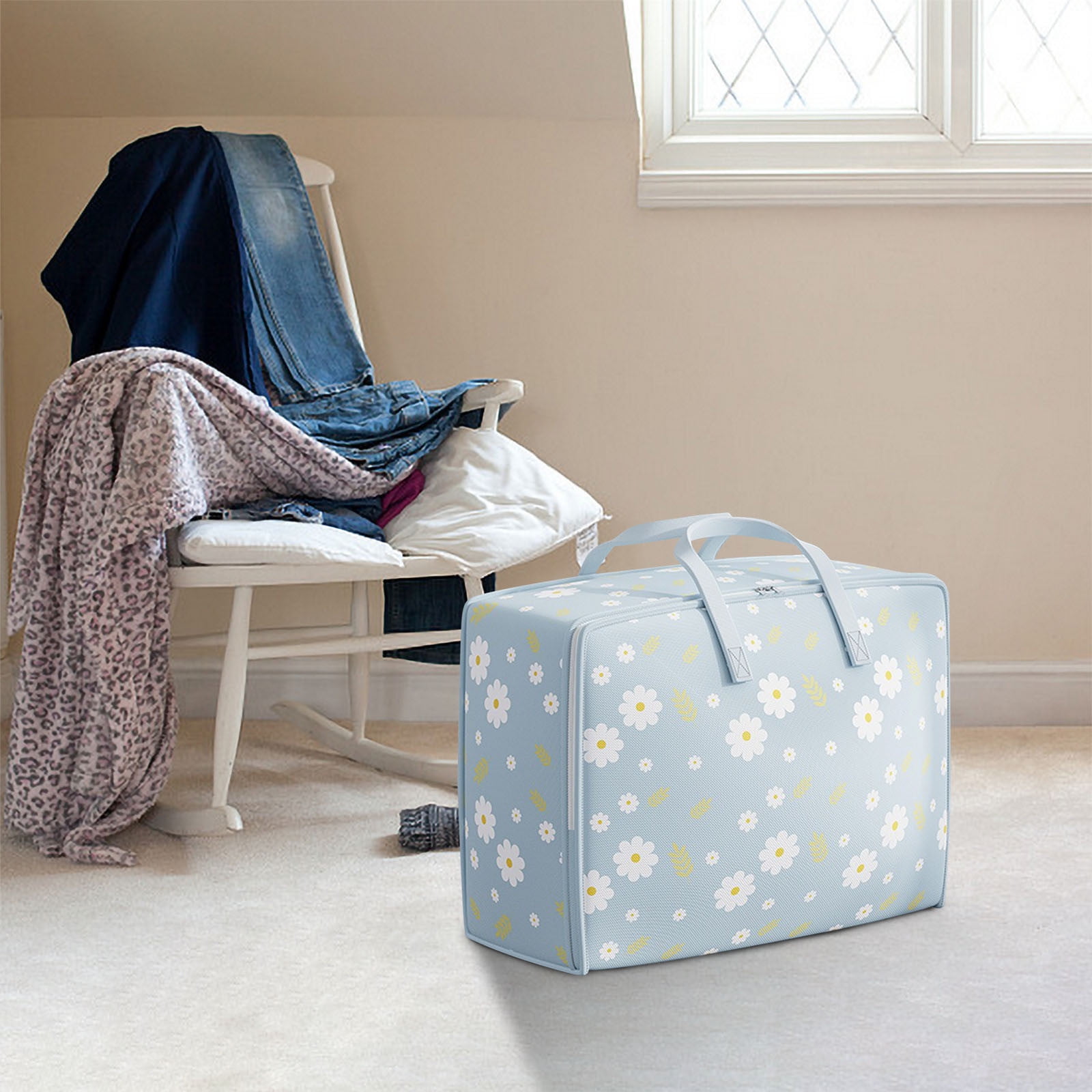 Zipper Bags for Storage Oversized Clothes Quilts Storage Bag Wardrobe ...