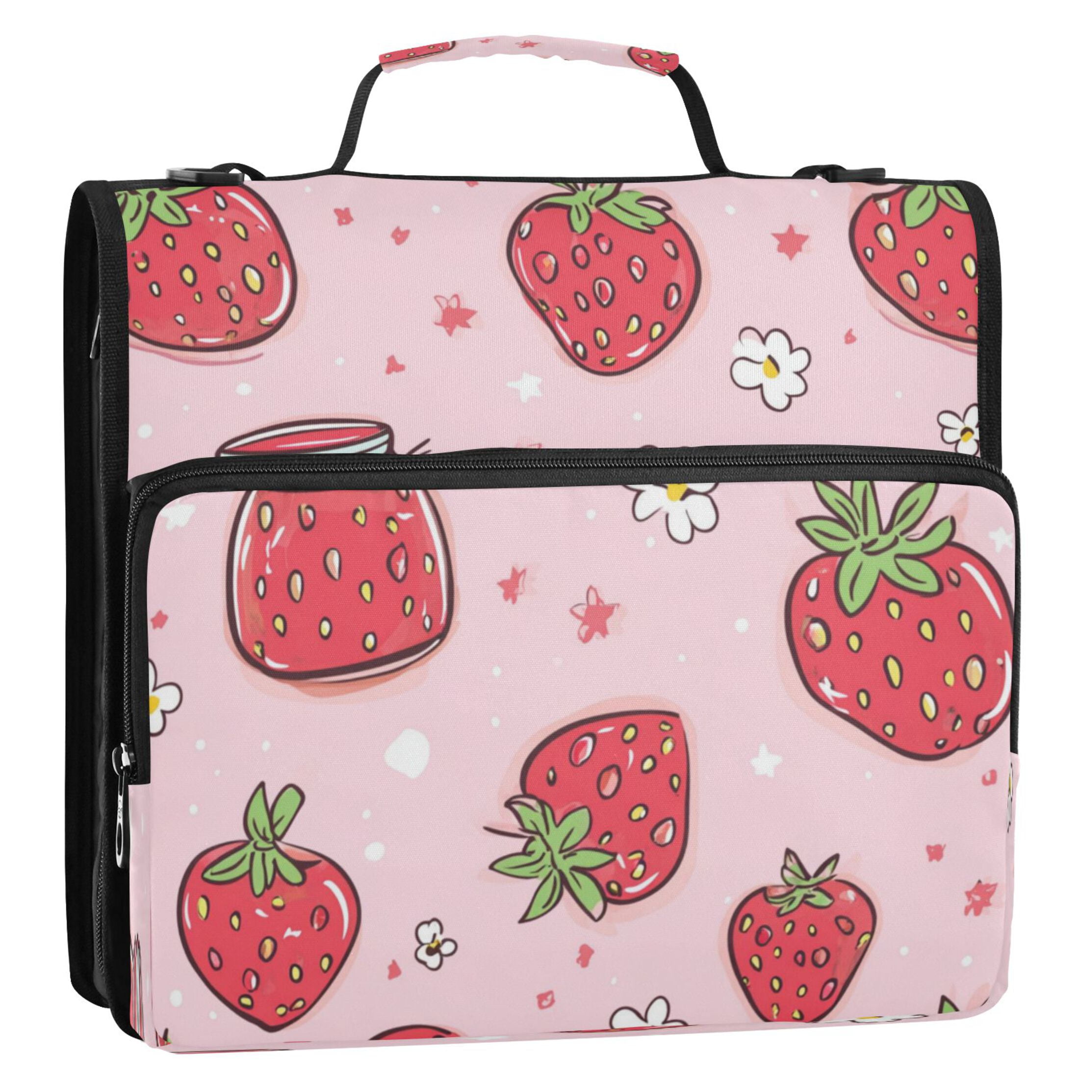 Zipper Binder 3 Rings Stationery Office Files Daily Organizer File ...